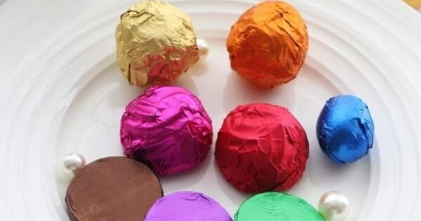 Buy Chocolate Foil Wrapper & Twist Ties Online at Best Price