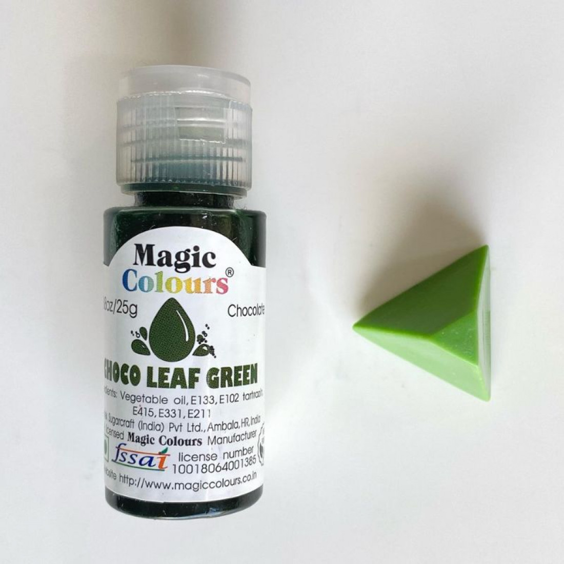 Leaf Green Chocolate Colour | Oil Candy Food Colour (25 Gms) - Magic ...
