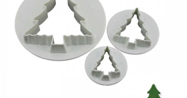 Christmas Tree Shape Fondant Cutters