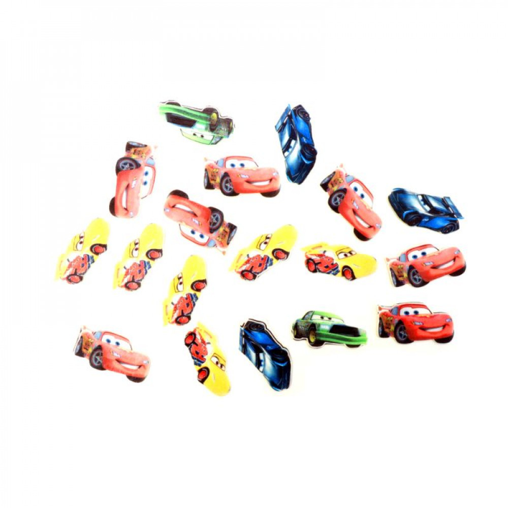 Cars Edible Wafer (14 Pcs) - Tastycrafts Economy Pack