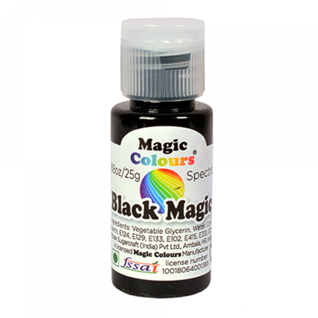 MAGIC COLOURS GEL COLOUR - BLACK MAGIC