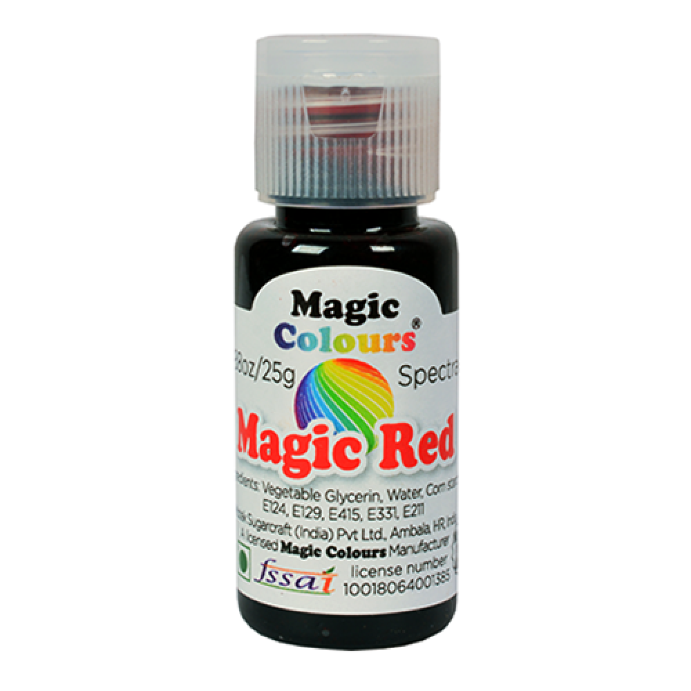 MAGIC COLOURS GEL COLOUR - MAGIC RED