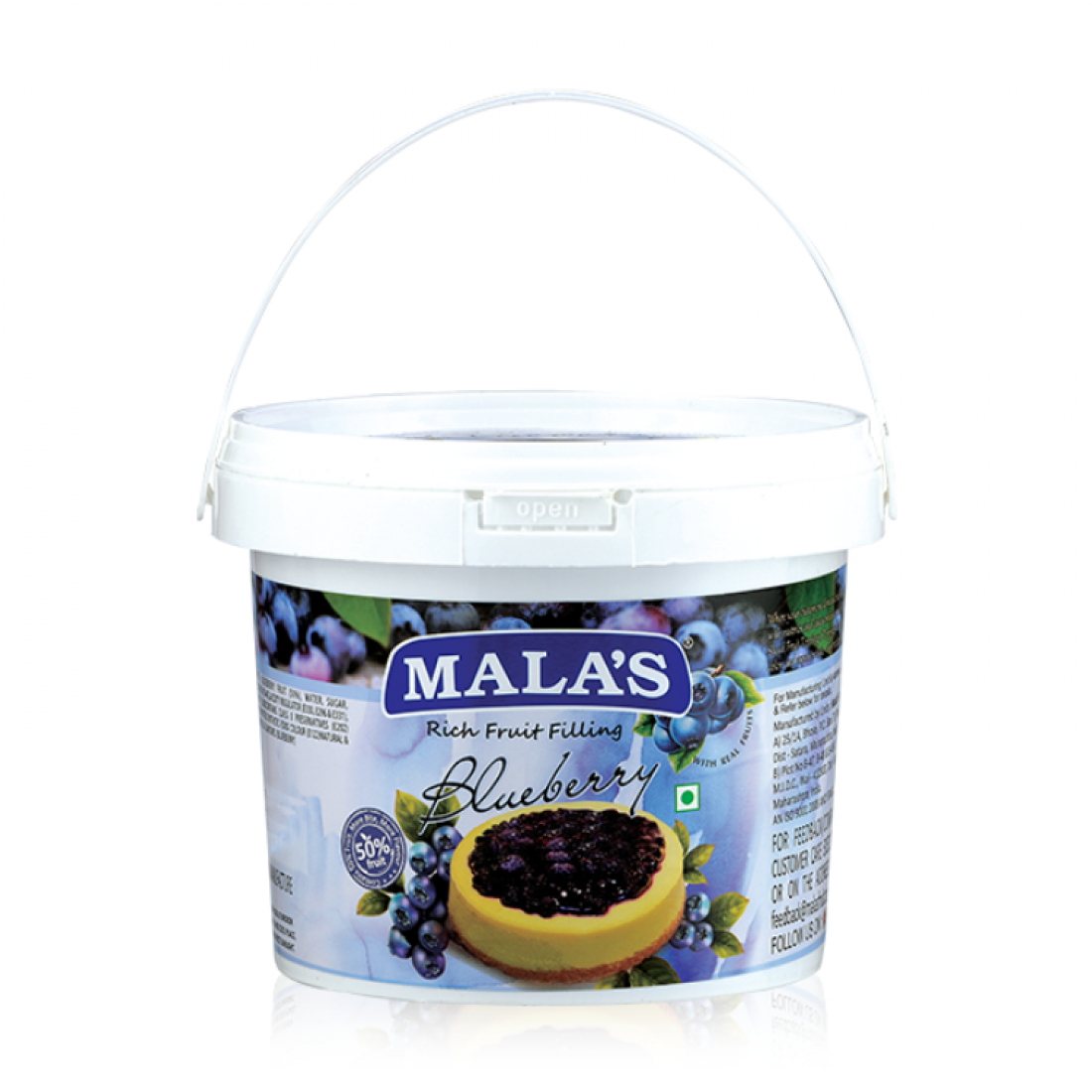 Mala's Rich Fruit Filling - Blueberry