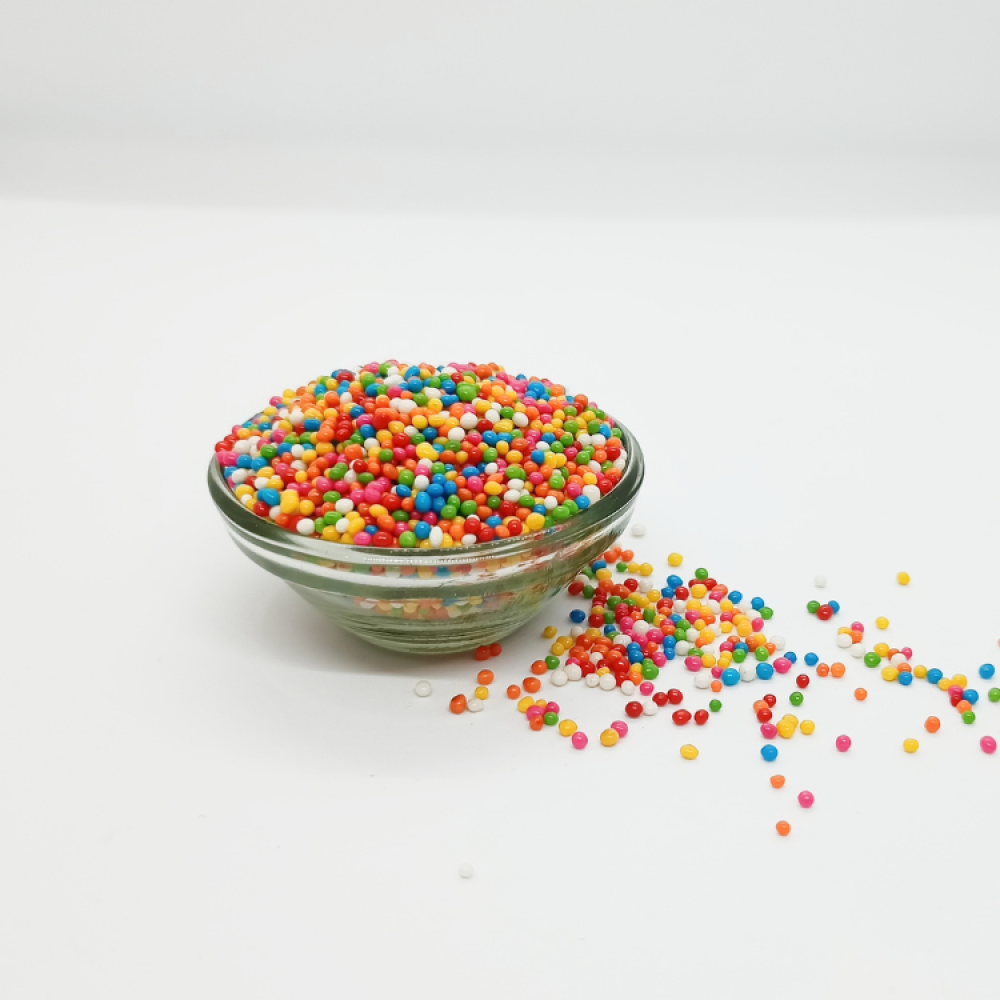 MULTI COLOUR MINI SUGAR BALLS 150 GM