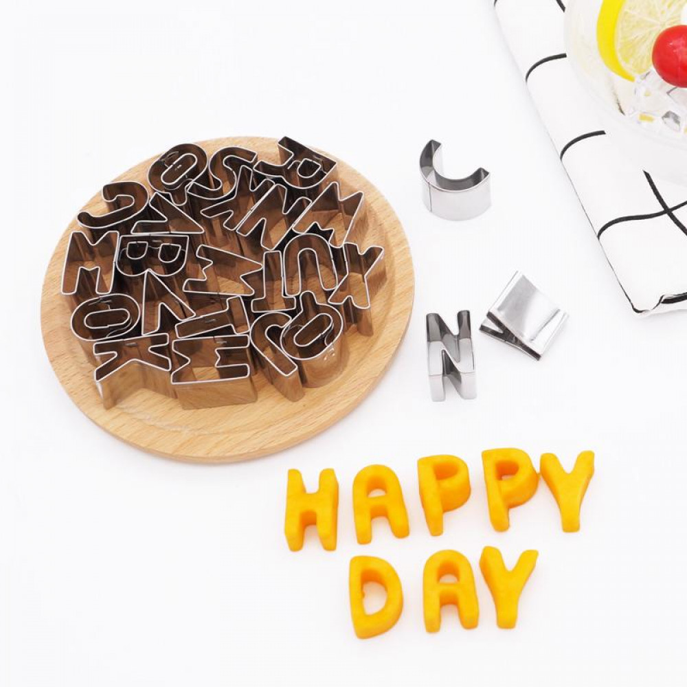 Alphabets Cookie Cutter Set