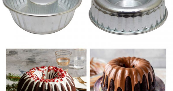 Aluminium Ring Cake Pan | Bundt Mould (6.5 Inch)