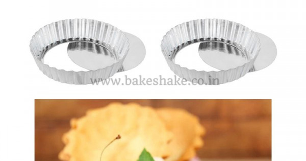 Aluminium Round Quiche Tart Mould - 3 Inch