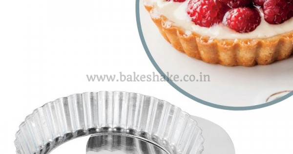 Aluminium Round Quiche Tart Mould - 4 Inch