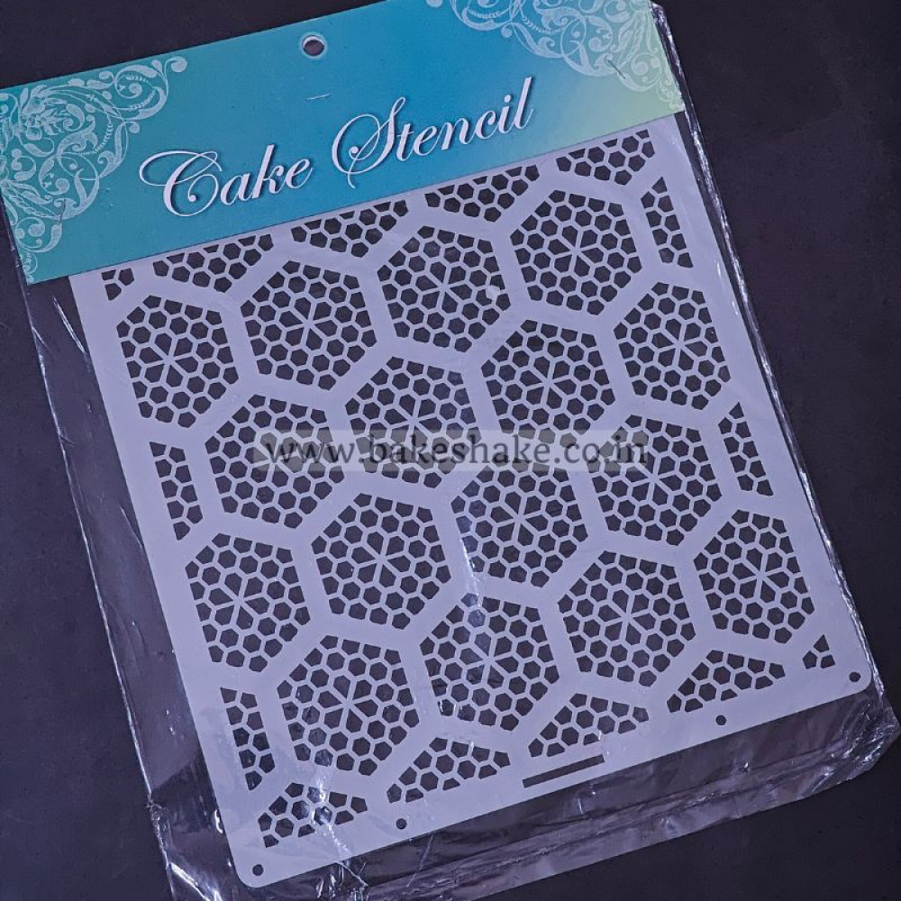 Cake Decorating Stencil (Style 1)