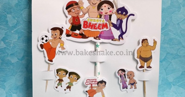 Chota Bheem Paper Toppers