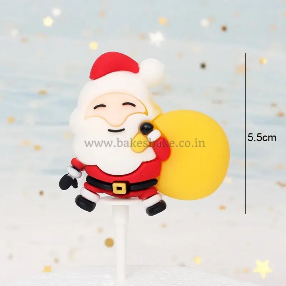 Santa Claus Cake Topper Style 1