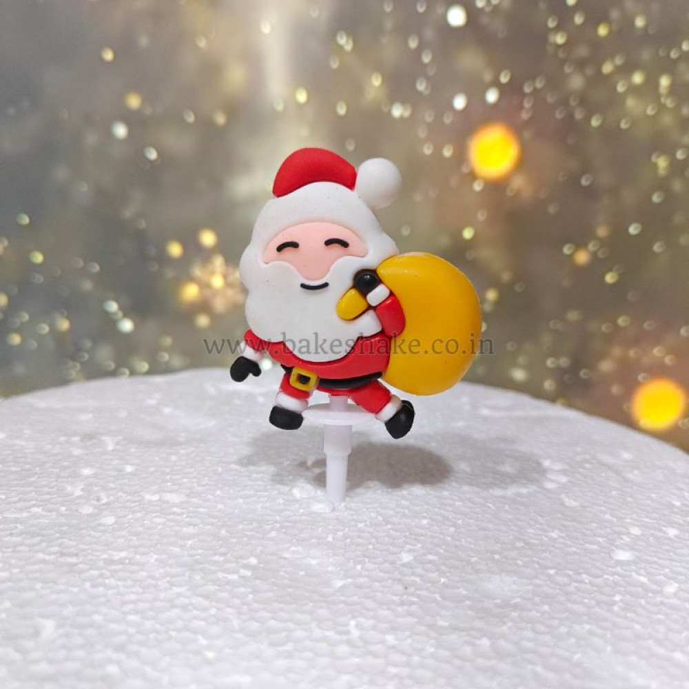 Santa Claus Cake Topper Style 1