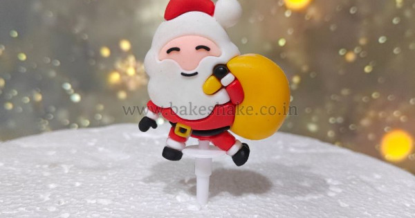 Santa Claus Cake Topper Style 1