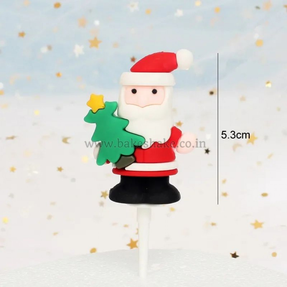 Santa Claus Cake Topper Style 3