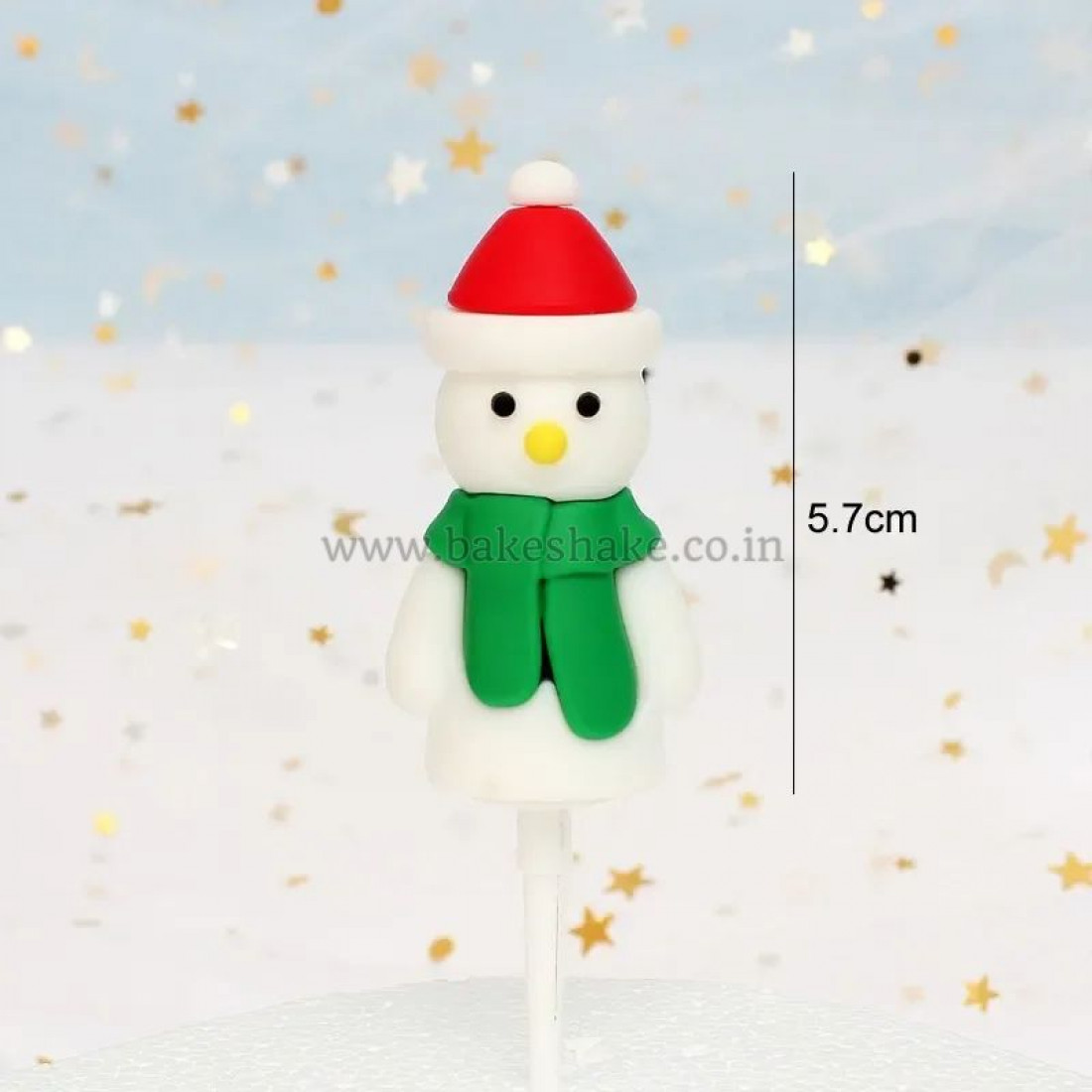 Snowman Cake Topper Style 1