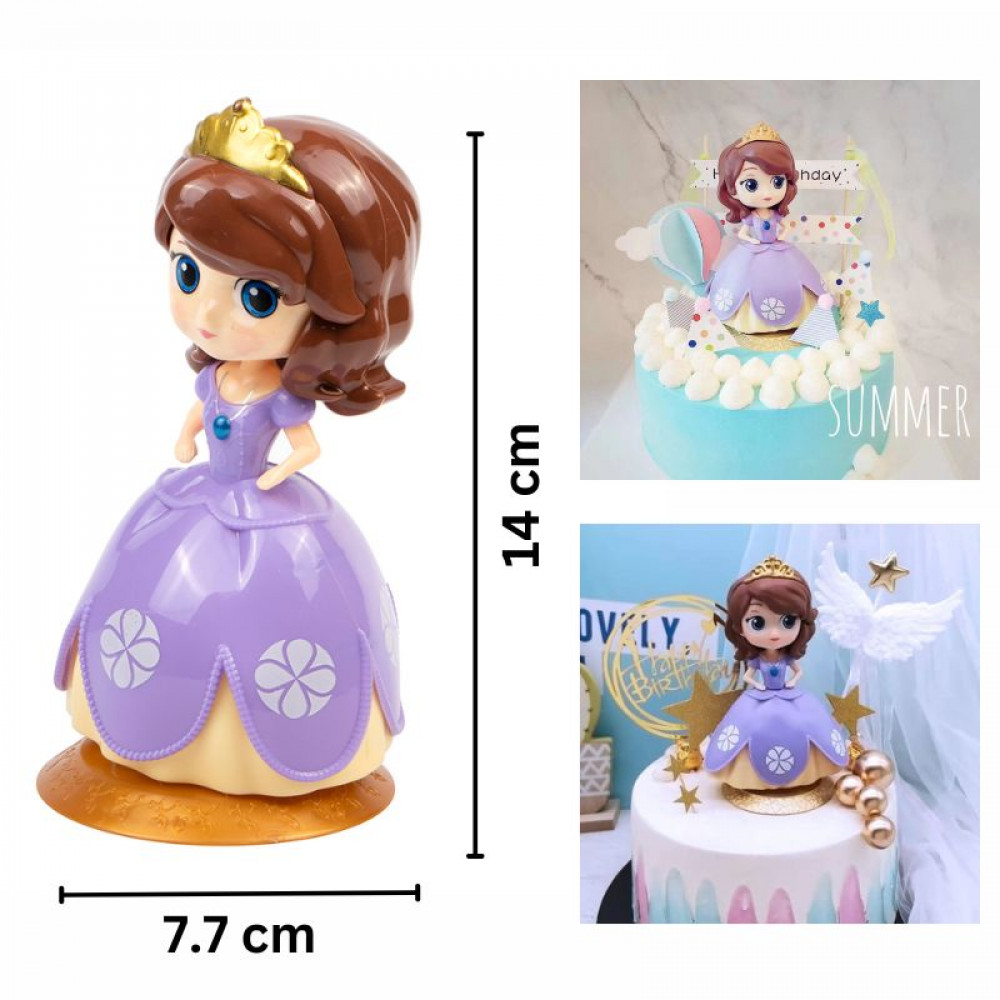 princess sofia cake stickers