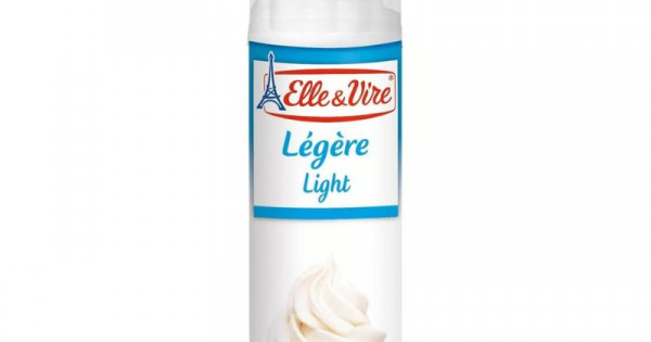Elle & Vire Light Whipped Cream Spray - 250g