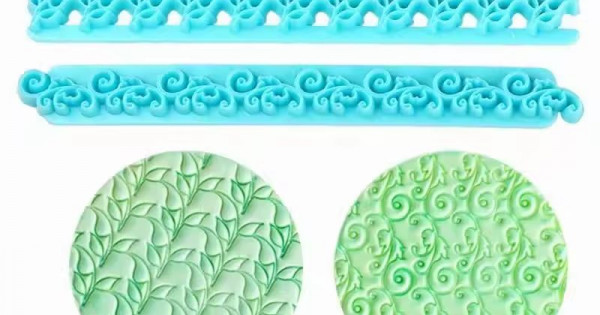 Cake Border Fondant Cutter (Design A) Set of 2