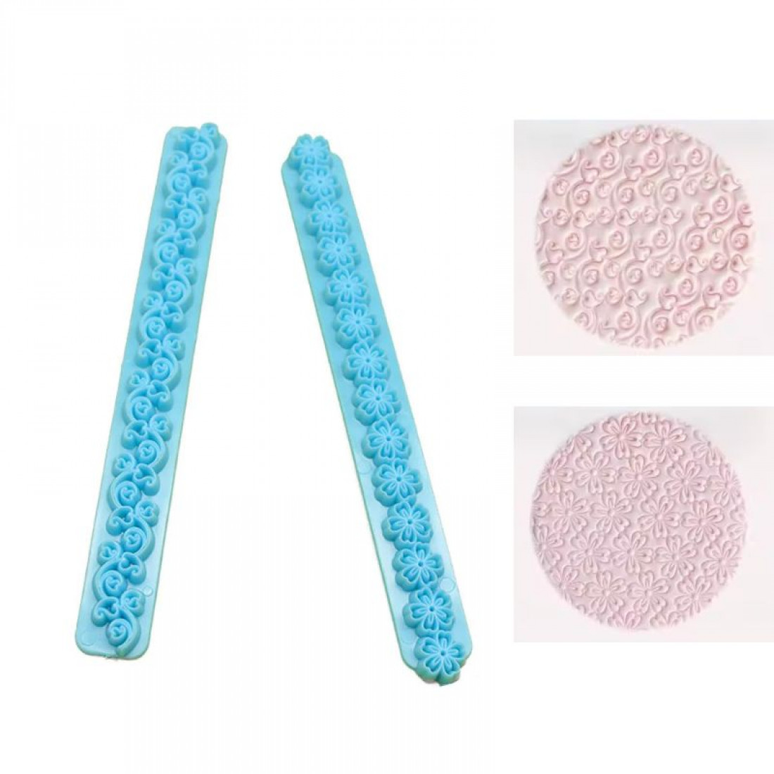 Cake Border Fondant Cutter (Design B) Set of 2