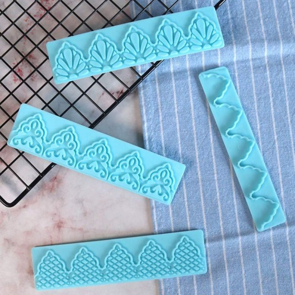 Cake Border Fondant Cutter Set of 4