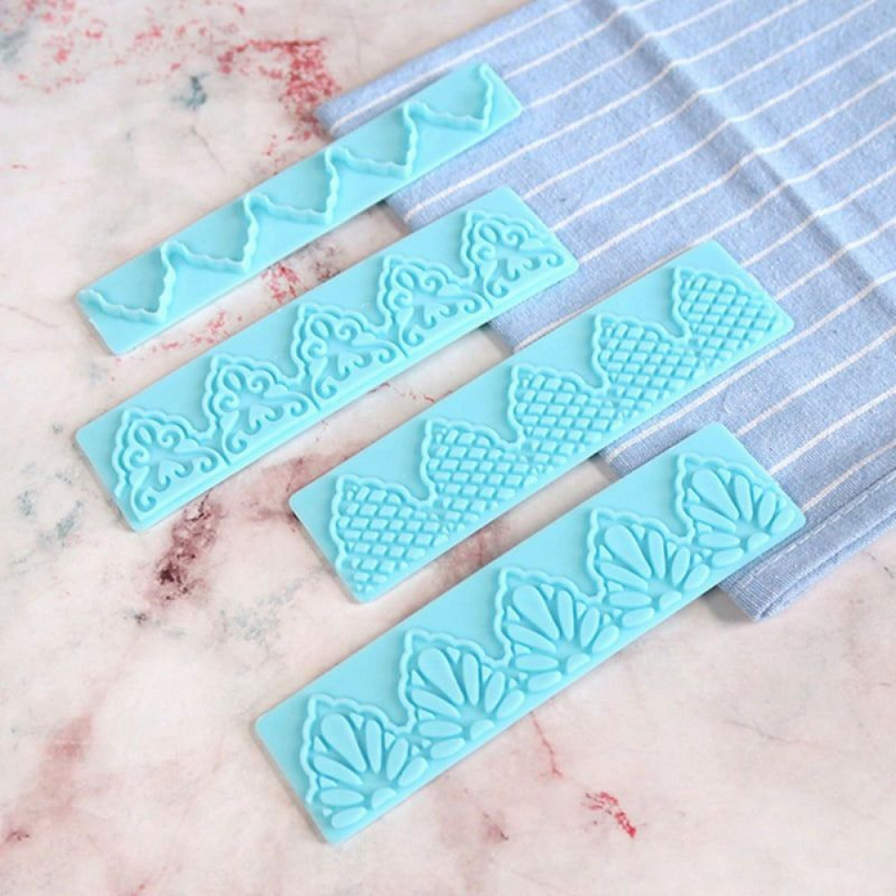 Cake Border Fondant Cutter Set of 4