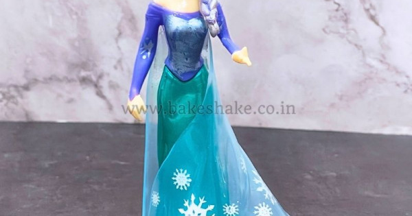 Frozen Princess Elsa Doll Cake Topper