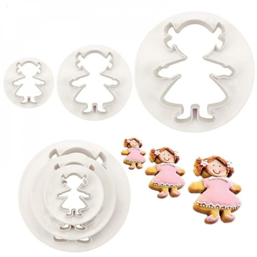 Girl Shape Cookie Cutter