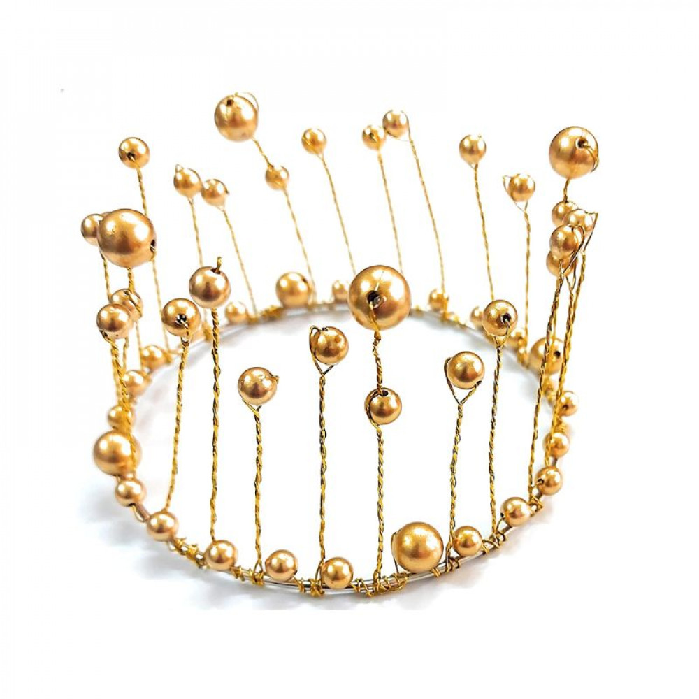 Gold Crown Cake Topper