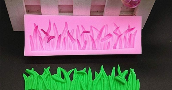 Grass Fondant Silicone Mould