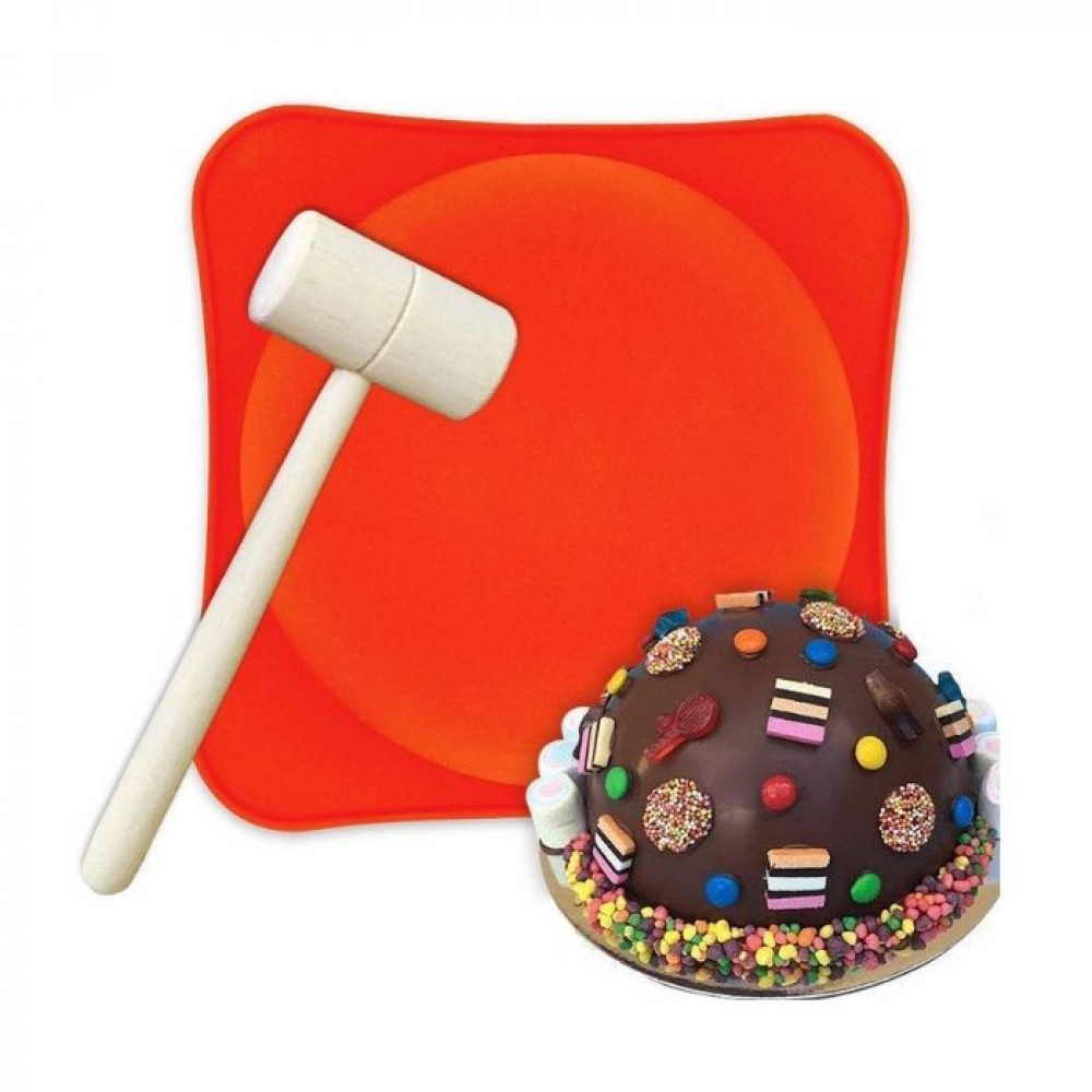 SILICONE PINATA CAKE MOULD - HALF SPHERE SHAPE