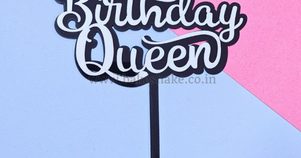 Happy Birthday Queen Acrylic Cake Topper (ACT 114)