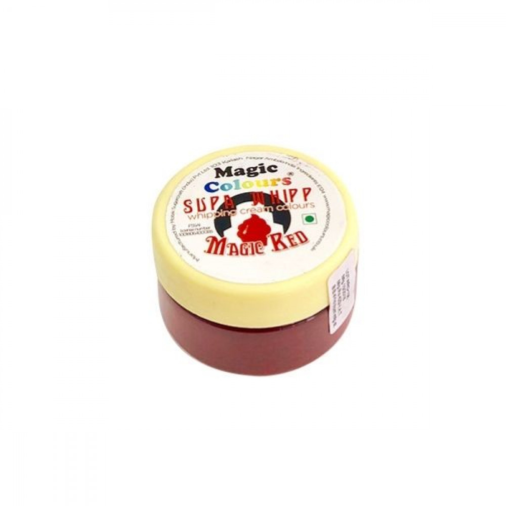 Magic Red Supa Whipp (25 Gms) - Magic Colours