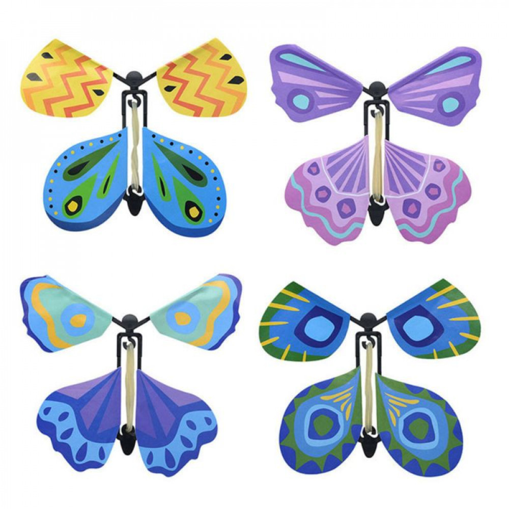 Magic Wind Up Flying Butterfly