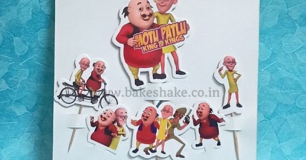Motu Patlu Theme Paper Toppers