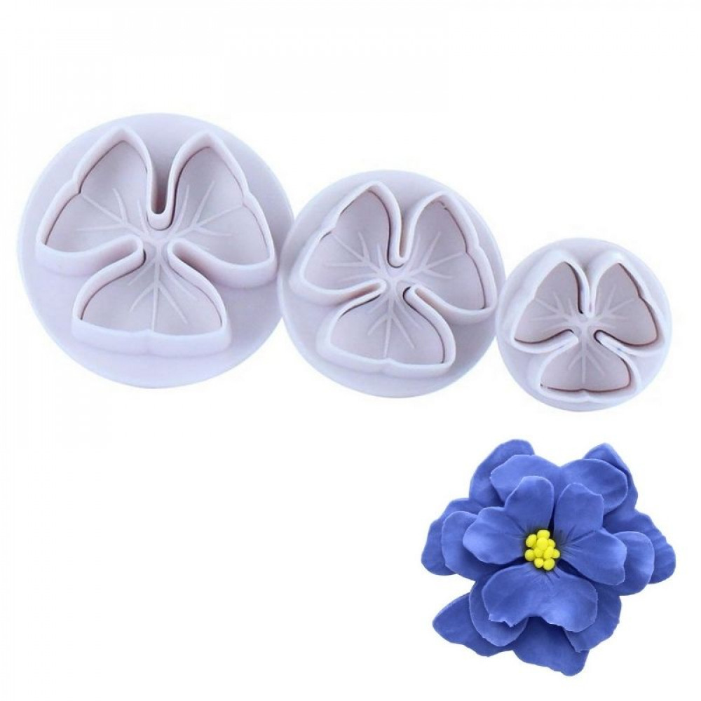 PLUNGER CUTTER 3 PETAL FLOWER