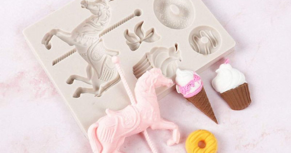 Sweet Carousel Silicone Mould