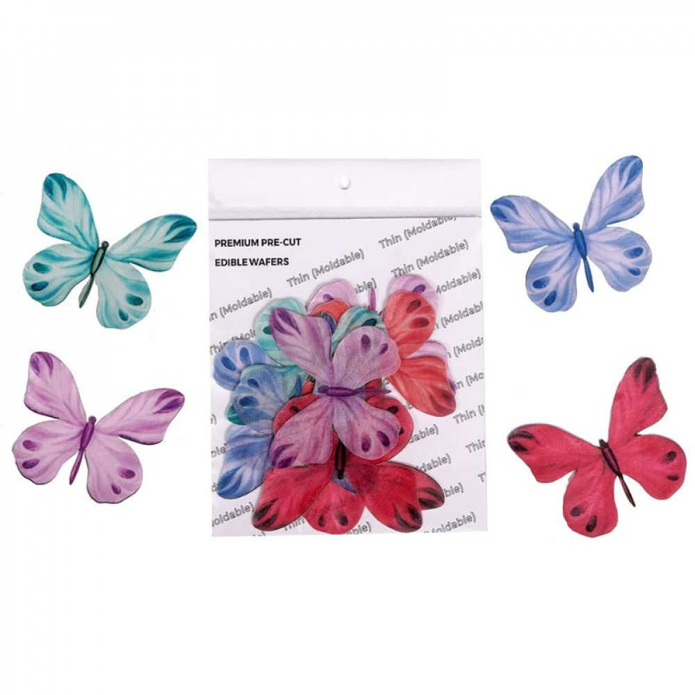 Edible Wafer Butterflies