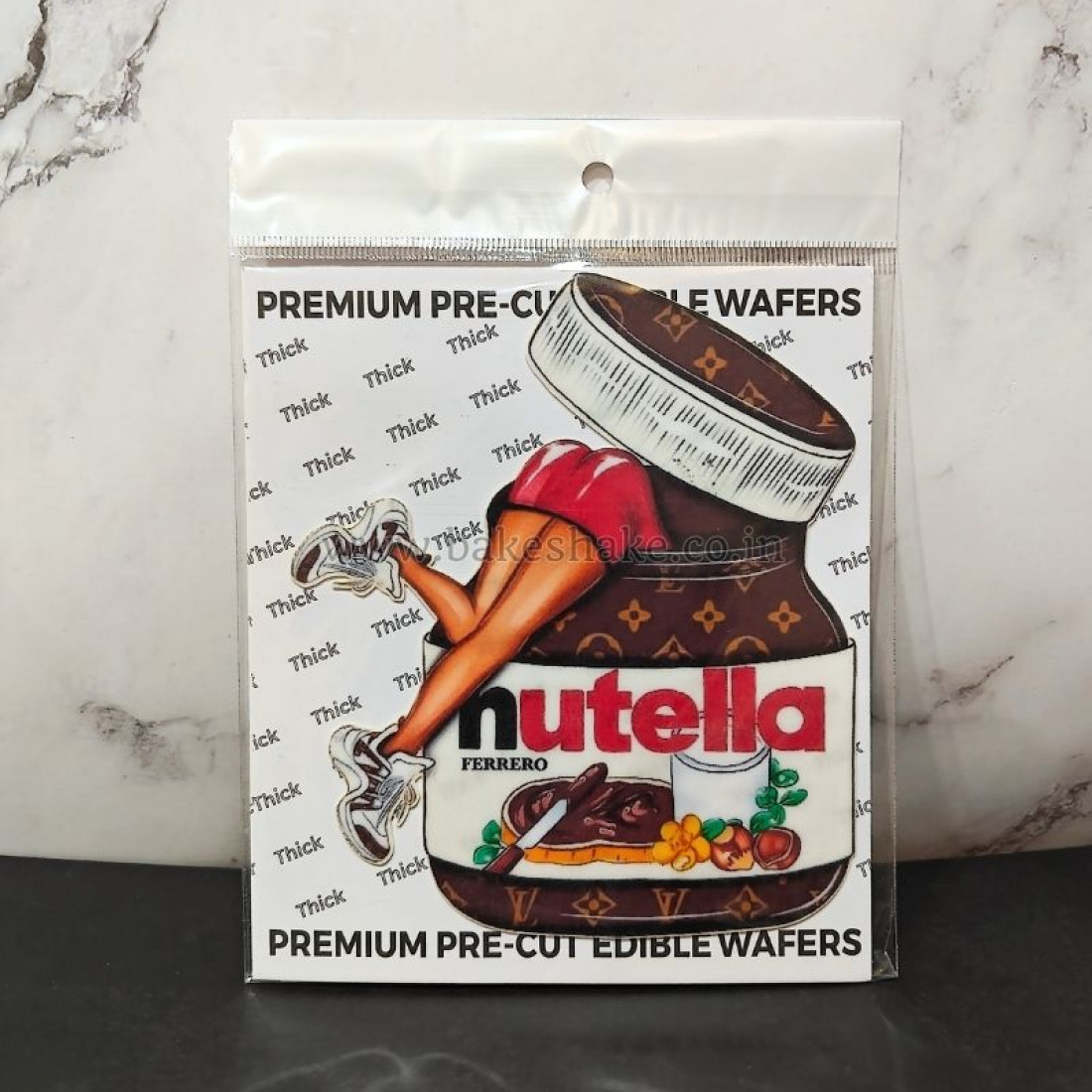 Nutella Girl Wafer Topper
